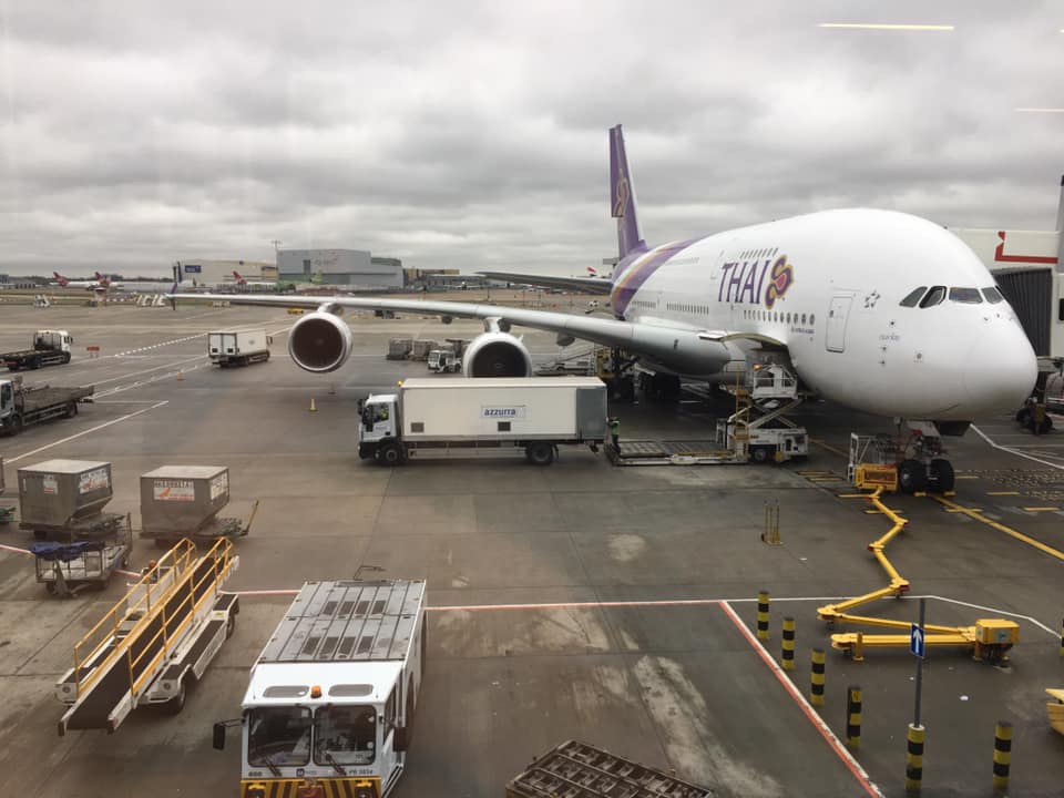 Thai Airways 911 & 417 – London Heathrow to Kuala Lumpur via Bangkok ...